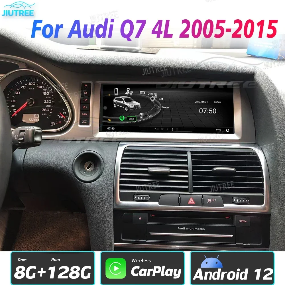 Android 12 Carplay Screen For Audi Q7 4l 2005-2015 Mmi 2g 3g Gps Car Multimedia Player ...