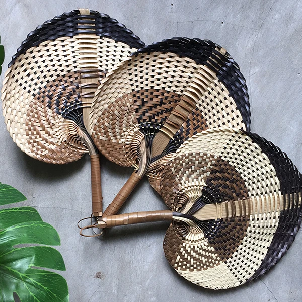 Mini Bamboo Hand Fans - Elegant Summer Gifts from Vietnam