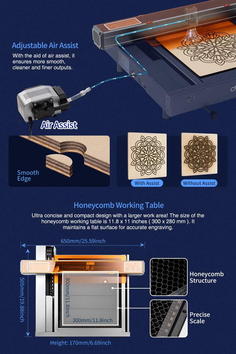 Craft Express ARC-B1 Laser Engraving Machine - High Safety