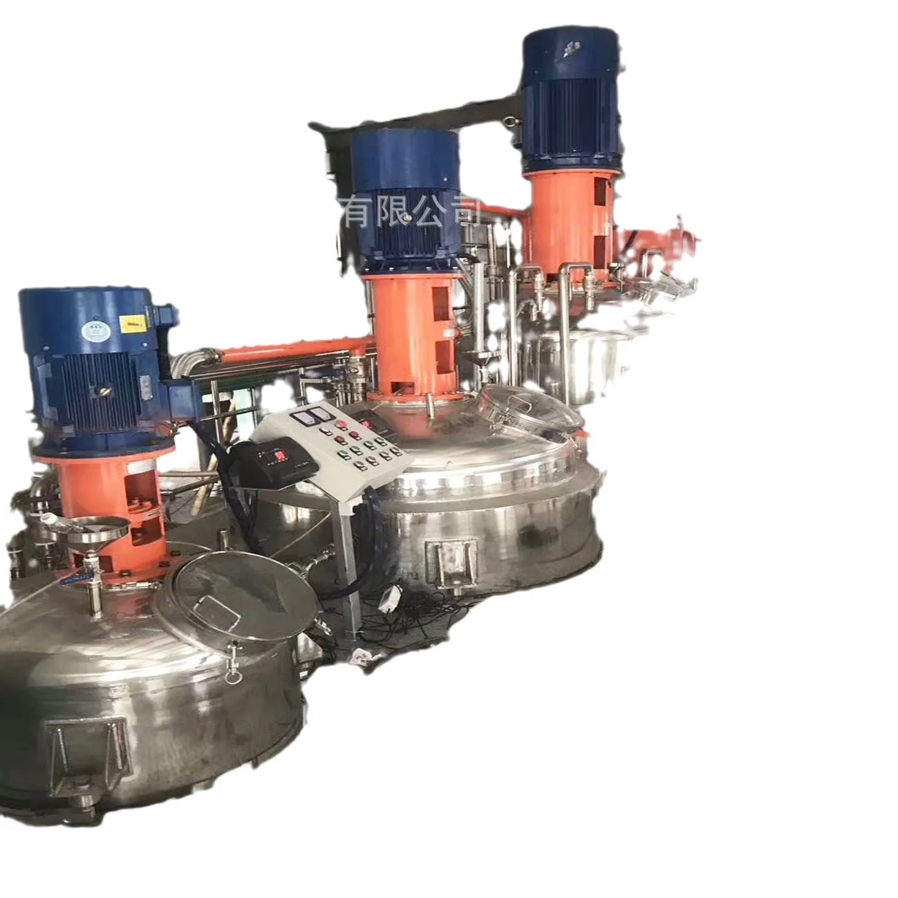 Pu Glue Reaction Kettle With External Half-pipe Steam Heating,Sealing ...