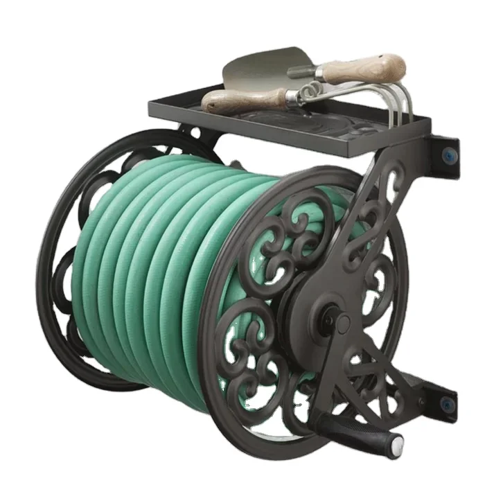 Fire Hose Reel Wall Mounted Holder Fire Hose Firefighting Equipment ...