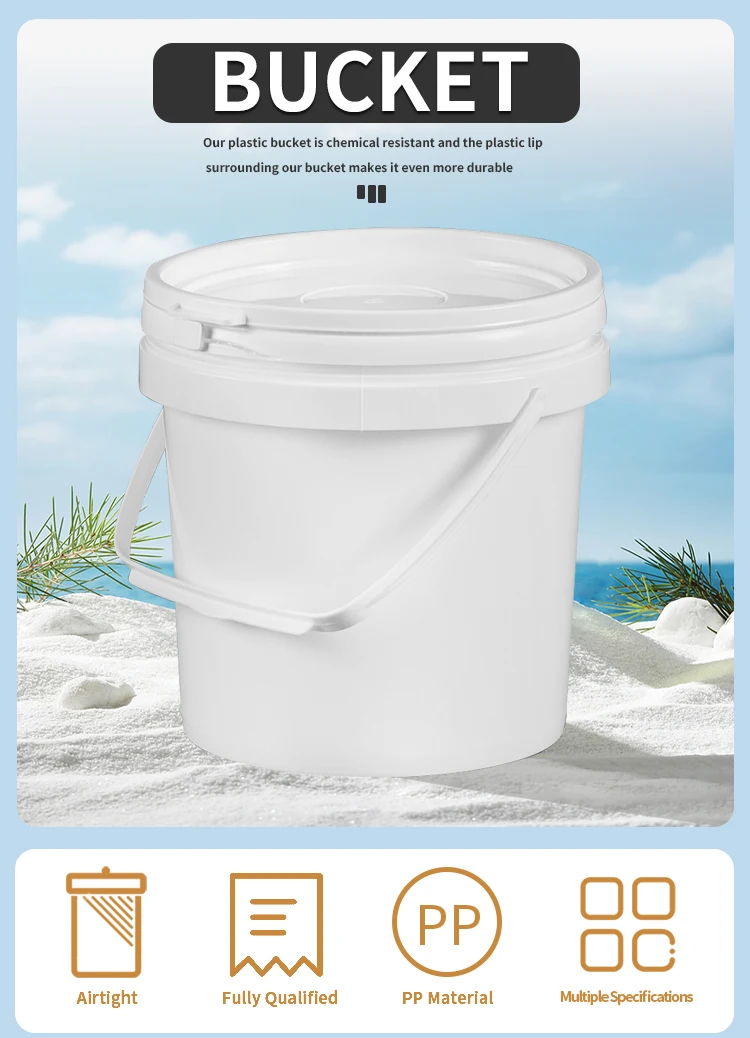 1l Ltr Liter Plastic Buckets Tubs Containers Tamper Evident Lids Food Grade Clear 1000ml - Buy ...