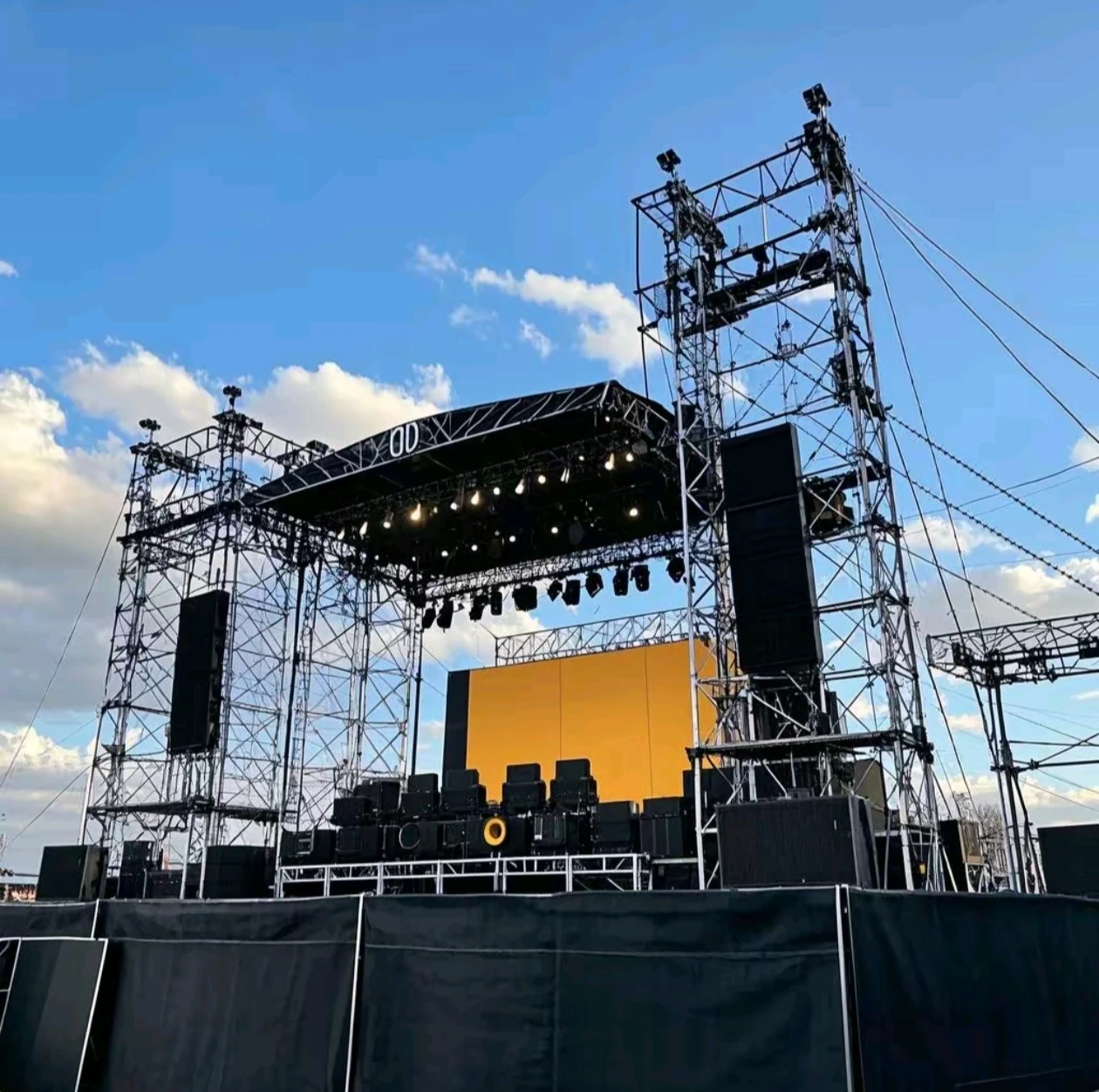 OEM Concert Stage Music Scene Lighting Dj Truss Stage Structure ...