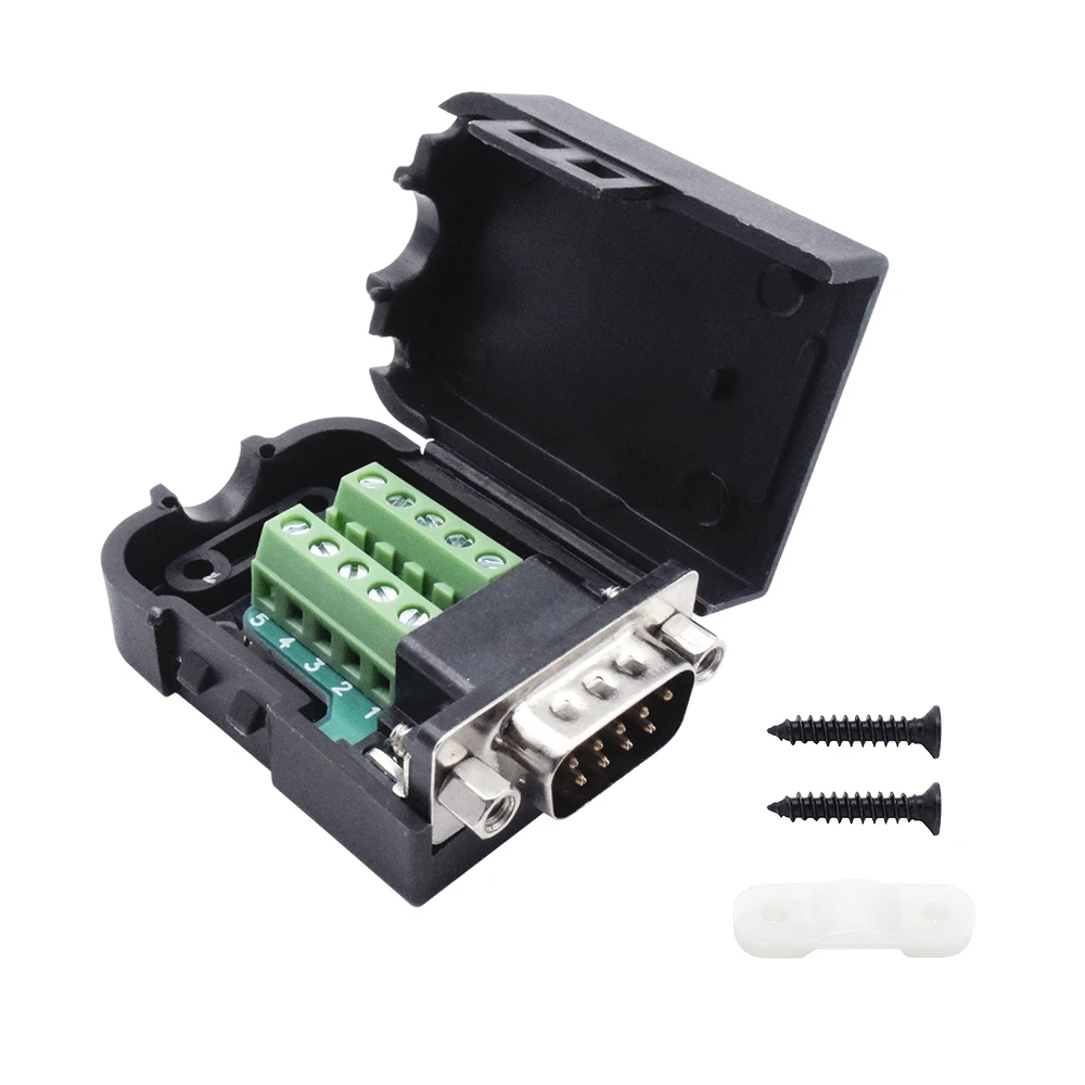 High Quality DB9 Conector D-SUB Breakout Board Terminals Adapter ...