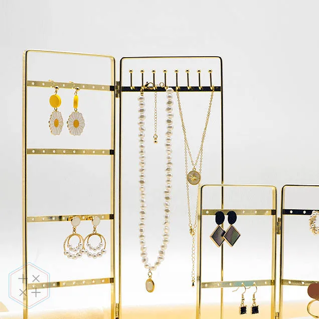 Gold Metal Jewelry Display Stand| Alibaba.com