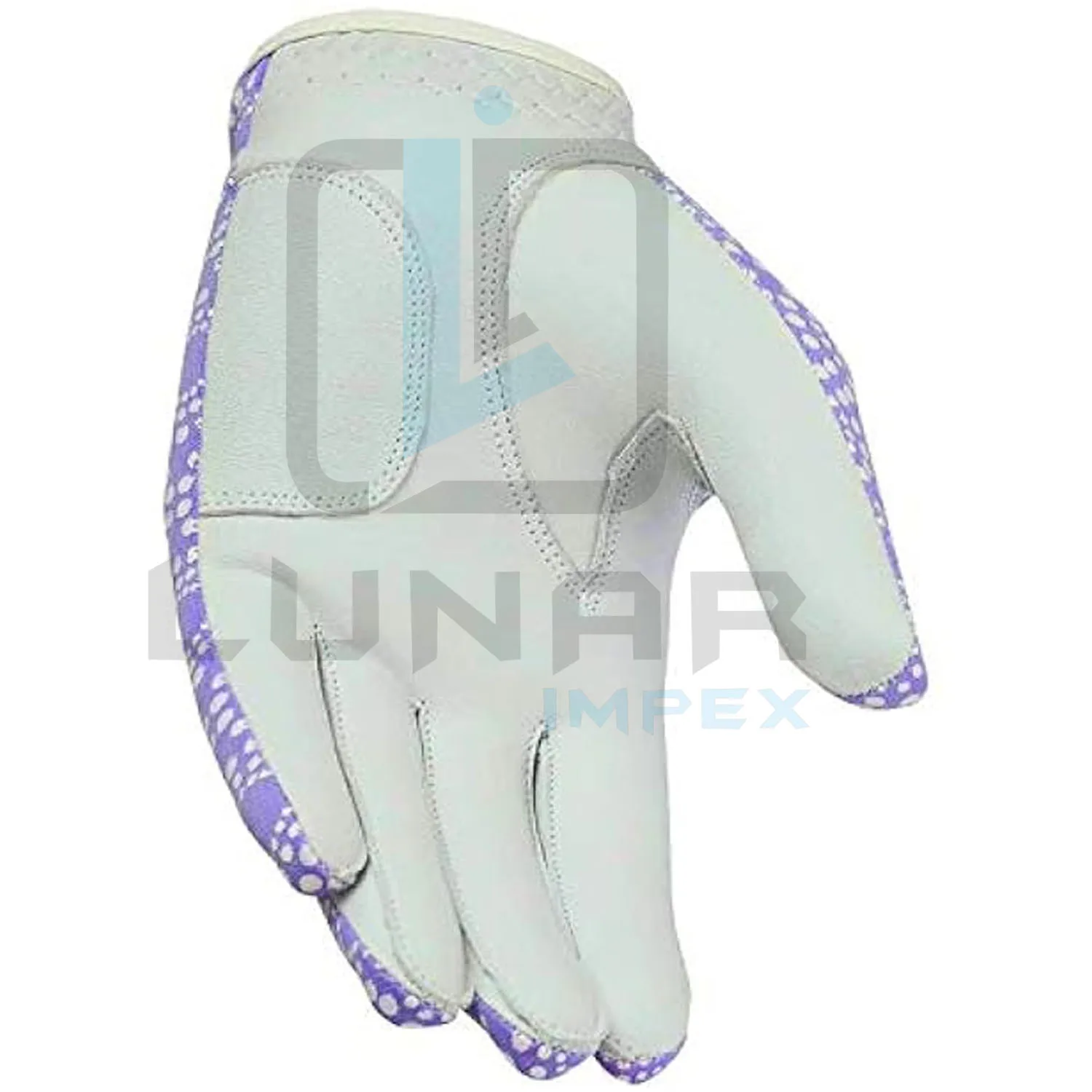 Ladies Purple Color Sublimation Design Sports Golf Gear Gloves Are Made ...