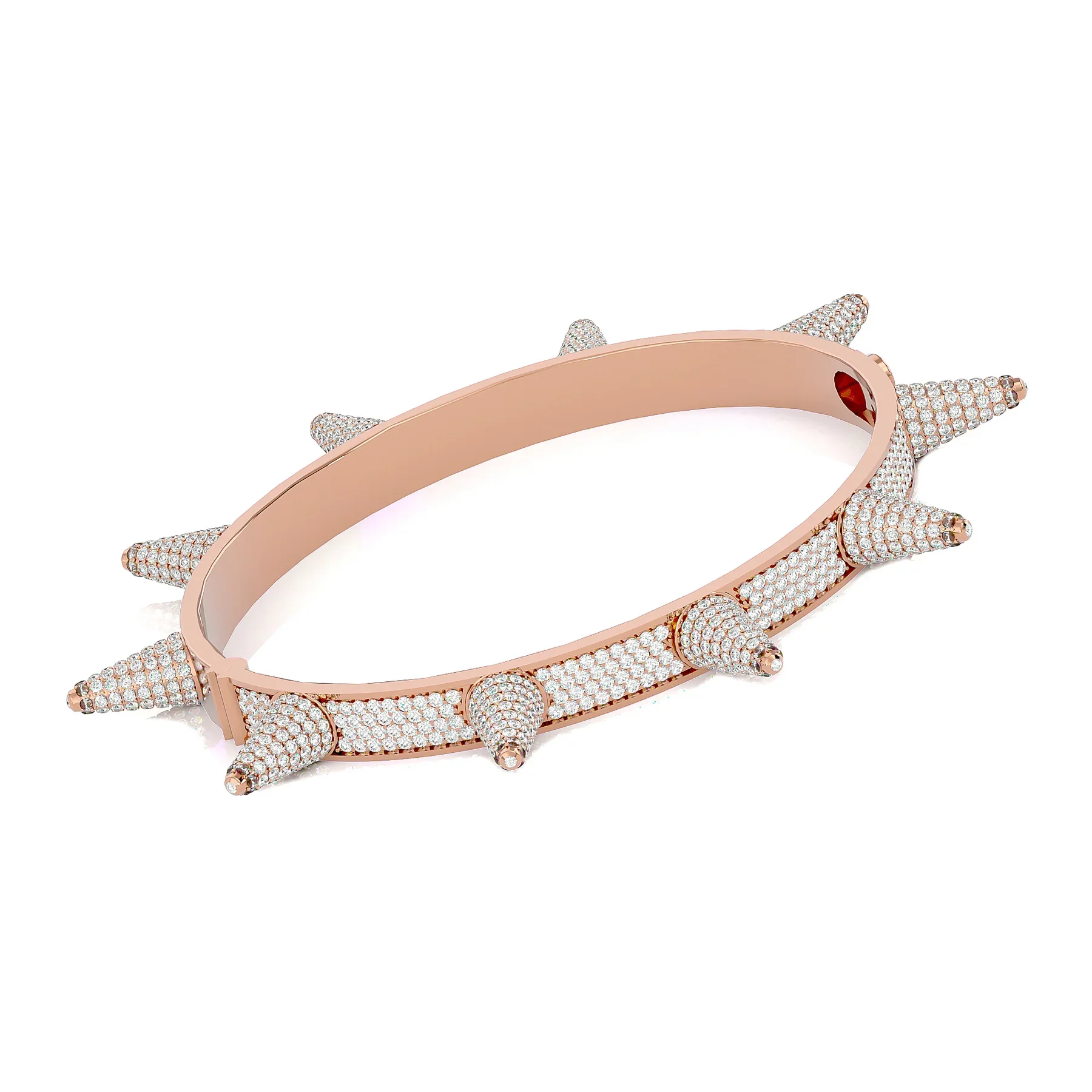 Spike Bangle Men's and Women Bracelet - Designer Punk