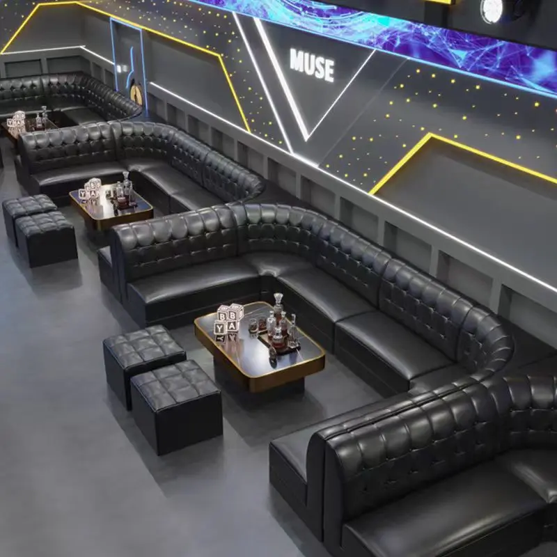 Family KTV Sofa Bar Karaoke Foot Massage Nightclub Private Room ...
