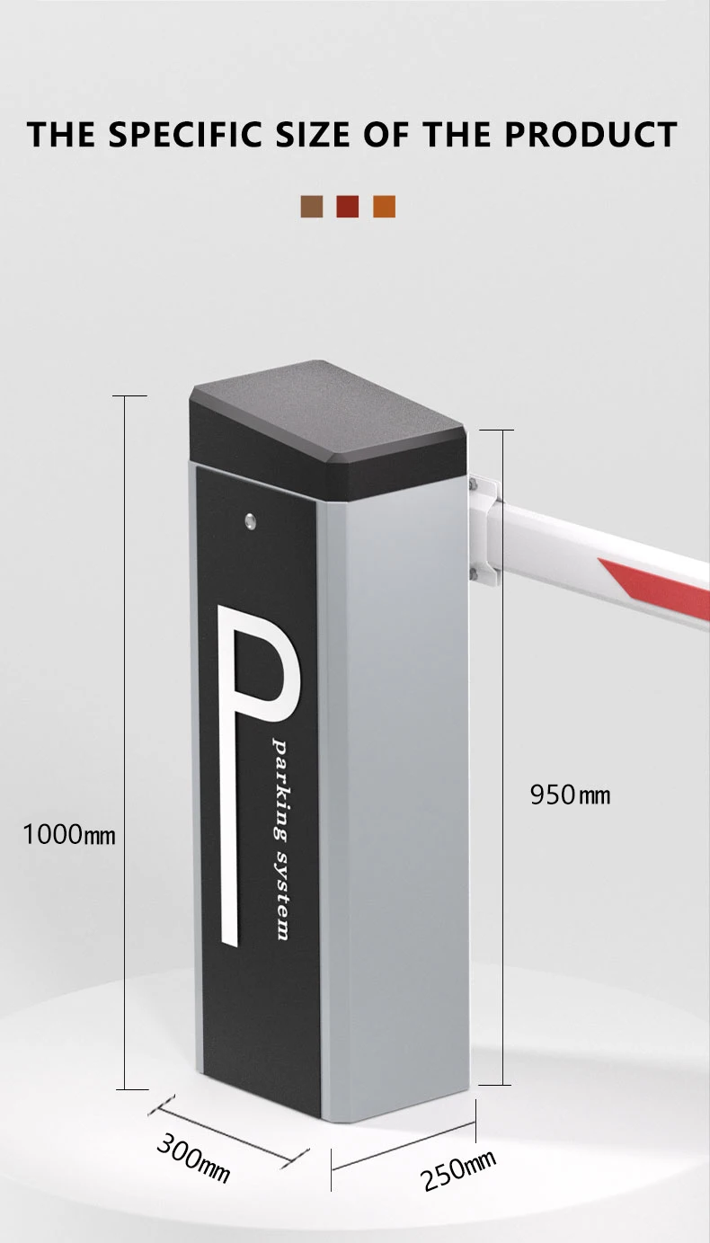 TP DC 24V Car Parking Management Barrier Gate Price Automatic Boom ...