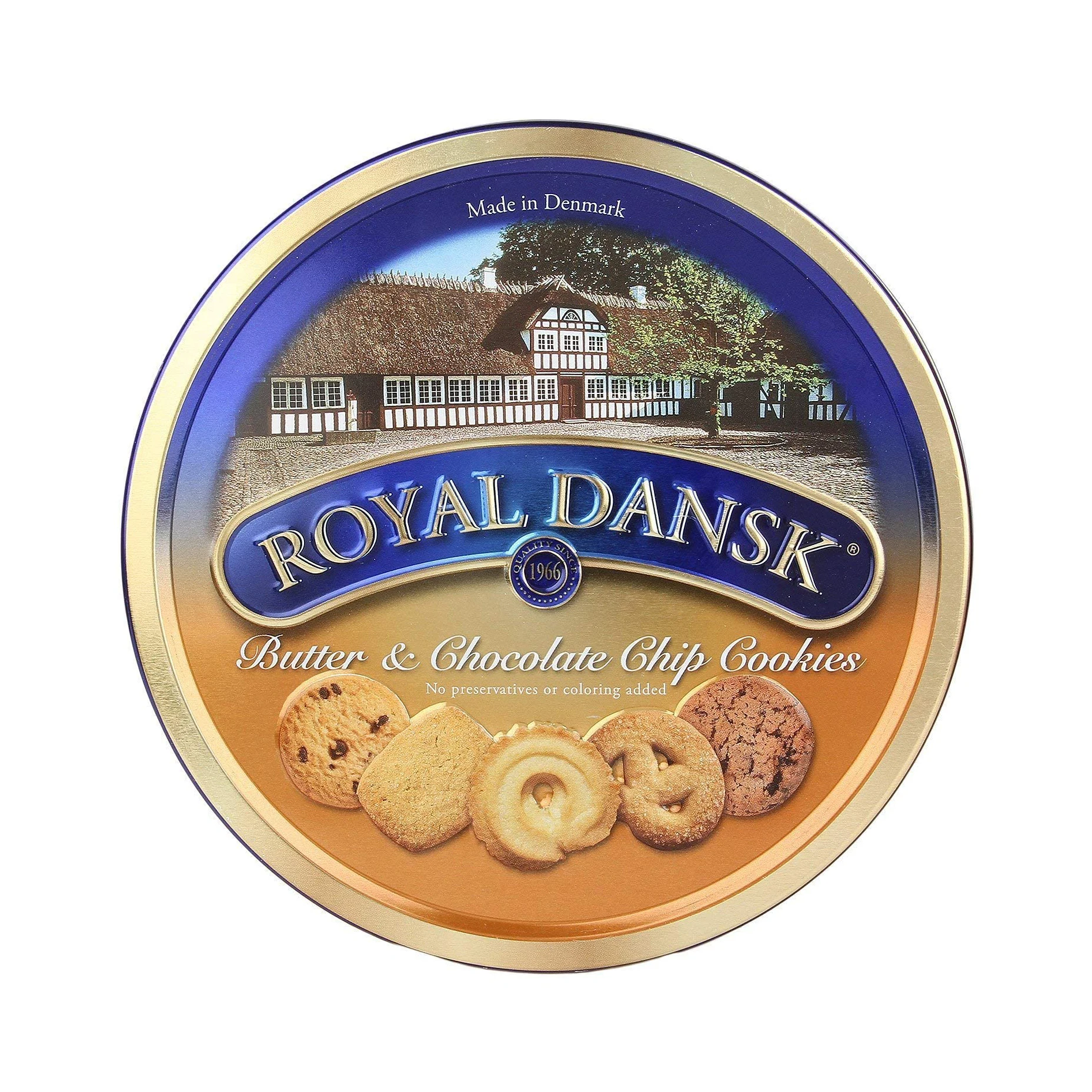Tin Of Royal Dansk Butter Biscuits Royal Danish Butter Cookies - Buy ...