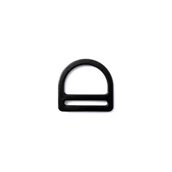 Double-pole Plastic D-ring Quality Black D Rings Loop - Buy D-ring,Loop ...