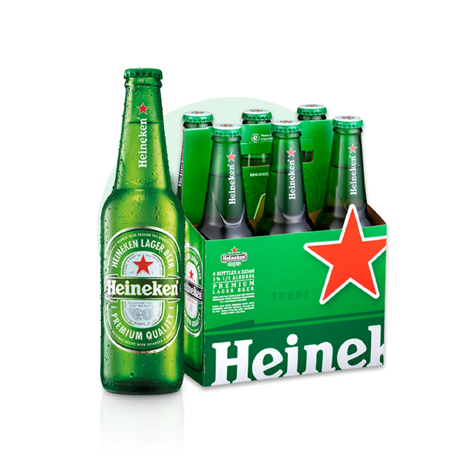 Original Heineken Bier 250ml 330 ml & 500 ml. Heineken Größeres Bier ...