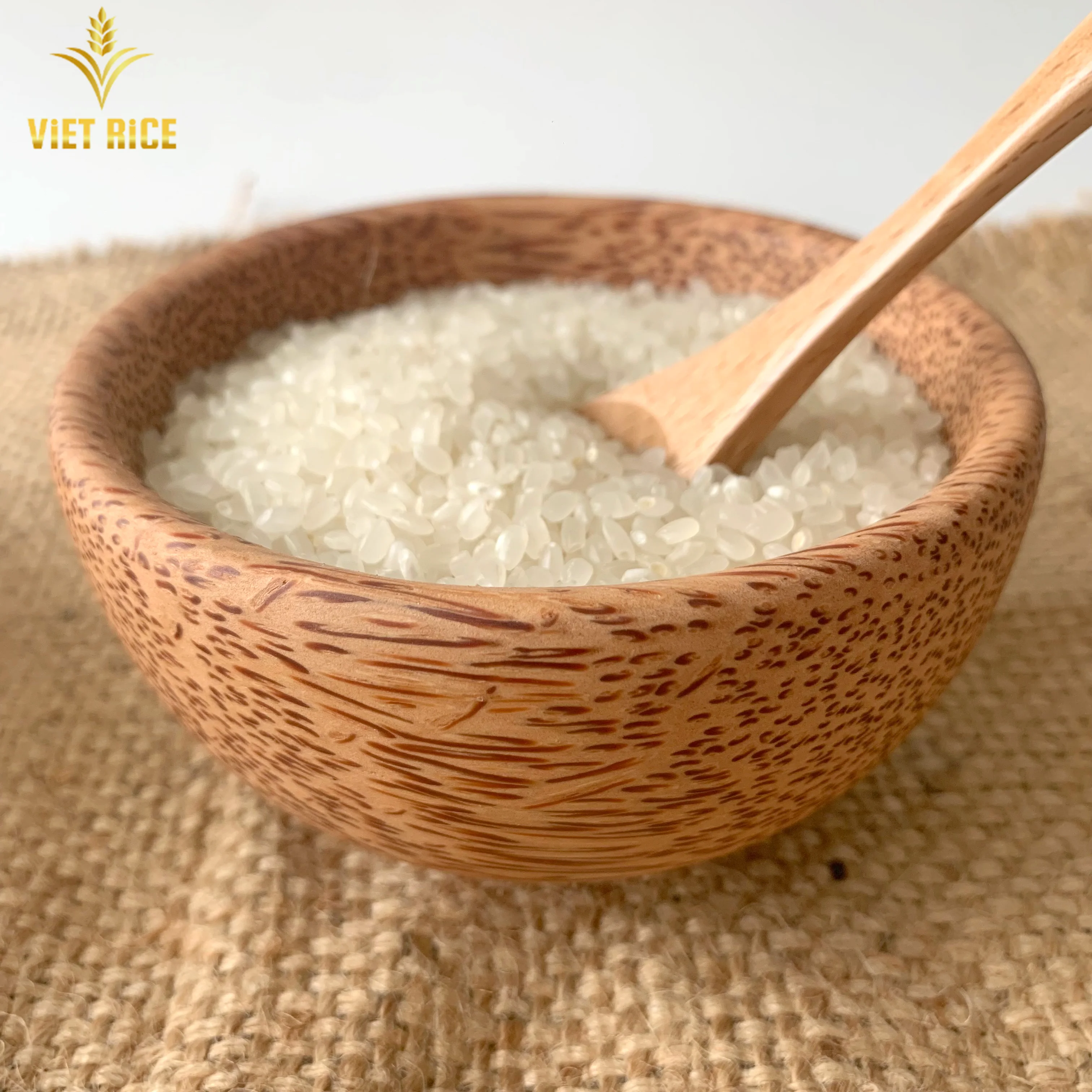 Premium Round Grain White Rice Japonica Rice Used To Make Sushi,Soft ...