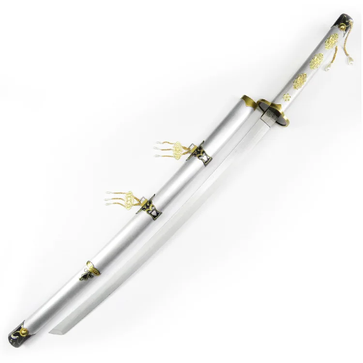 Wood Samurai Training Cosplay Sword Hand-Made Training Sword for Iaido ...