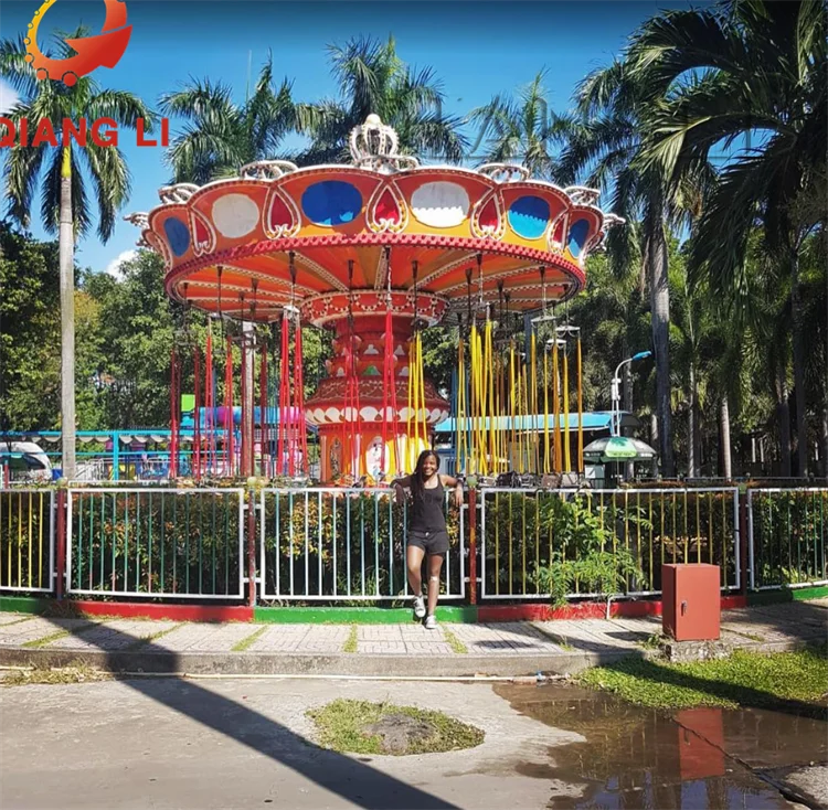 Direct Factory Amusement Parks!!!flying Luxury Swing Chair Video Game ...