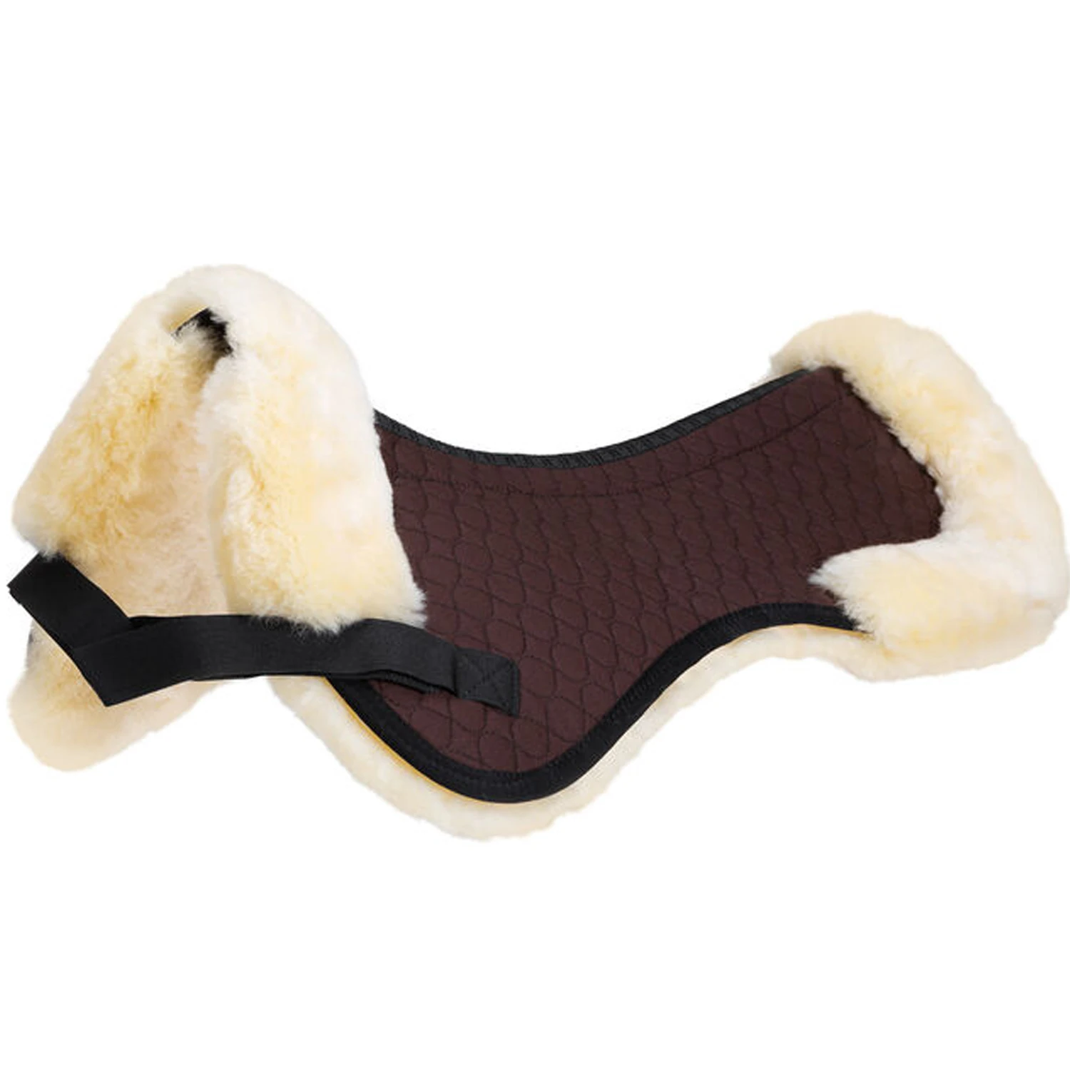 Wool Felt Half White English Horse Products Saddle Pad/ Custom English ...