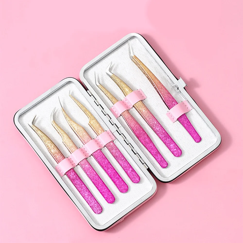 Lab Different Types Blunt End Straight Stainless Steel Tweezers