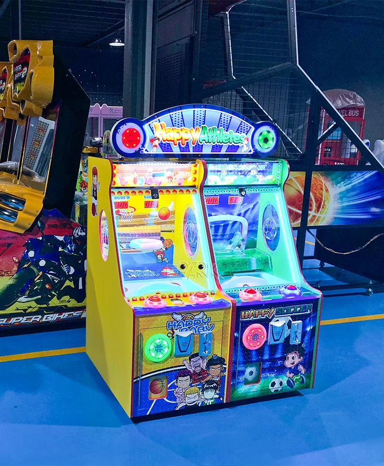 Funny Happy Soccer Kids Ticket Game Machine Popular Soccer Game Machine ...