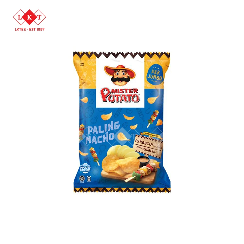 Mamee Mister Potato Chips Bag 140G BBQ Hot & Spicy Tomato Exotic Snacks ...