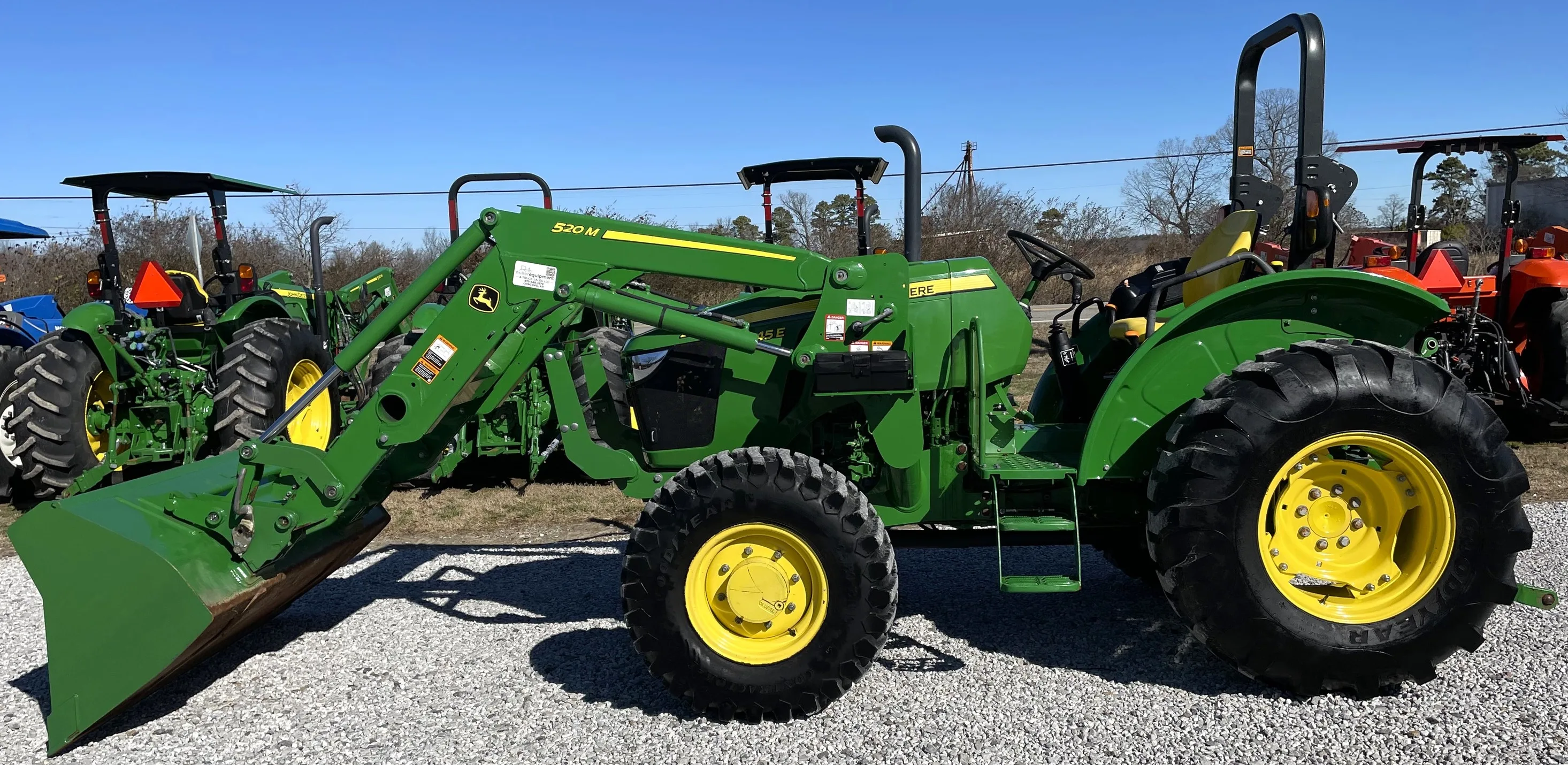 New 520m/6170m Johnn Deere Tractor With Front Loader / 80hp John-deere ...