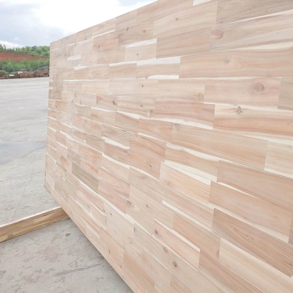 Outdoor Garden Flooring Nhat Huy Wood Acacia Finger Joint Panel - Grade ...