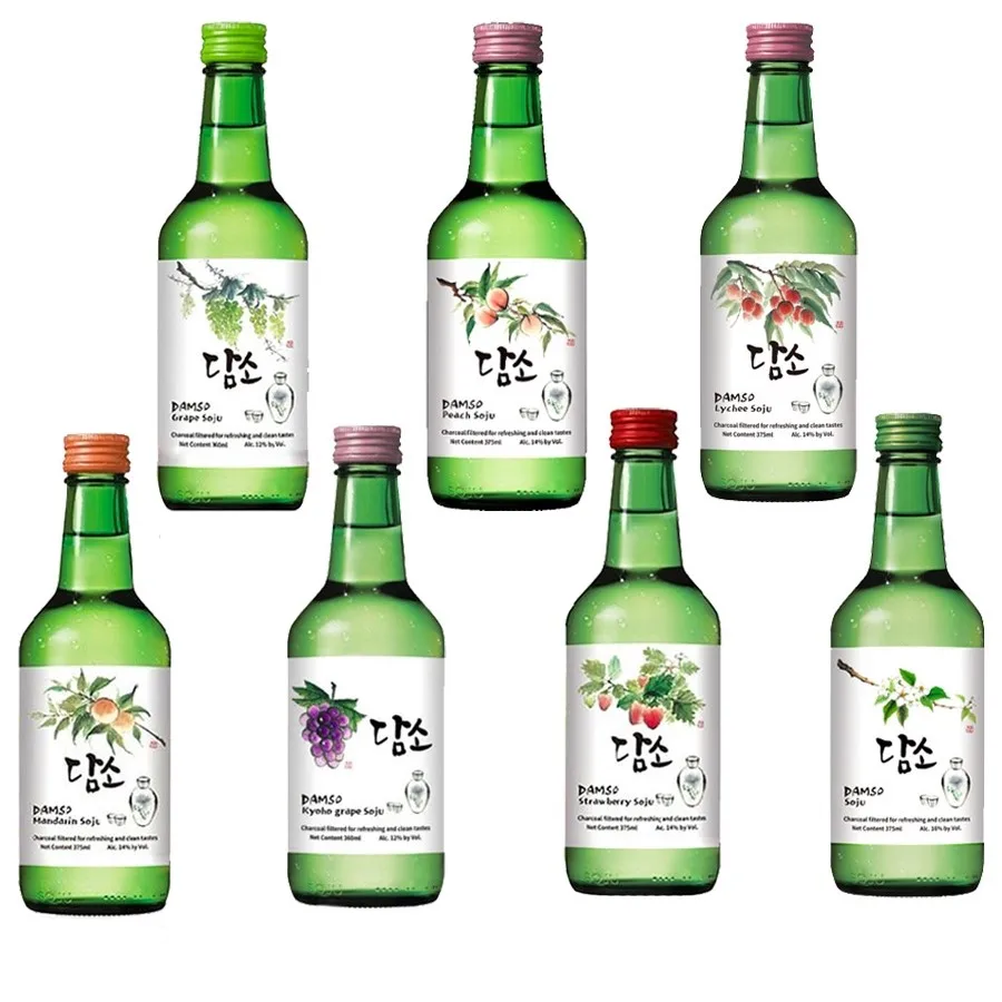 Damso,Soju,Spiritueux Coréens À Saveur De Fruit,360ml - Buy Spiritueux ...