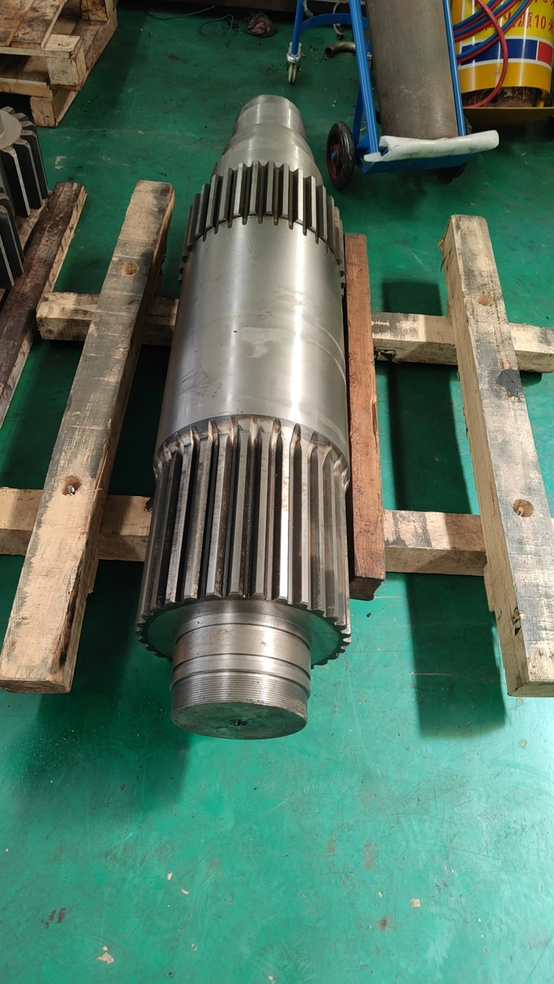 Drive Shafts Customized Large Gear Shaft Stainless Steel Forged Fast ...