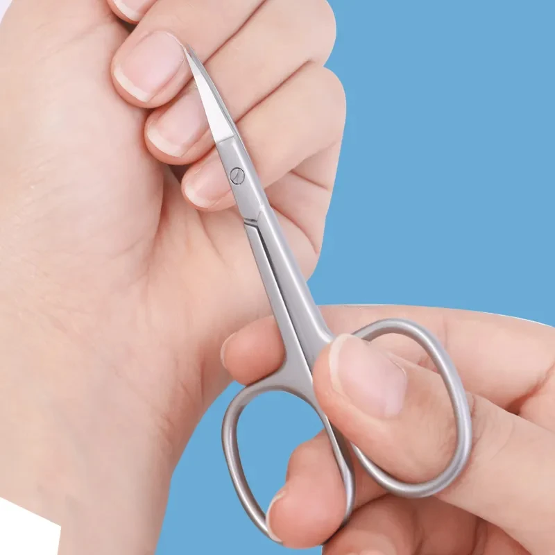 3.5mm Thickness Stainless Steel Curved Dead Skin Trimming Manicure ...