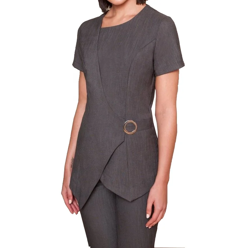 Wholesale Beauty Nail Hair Salon Working Uniform Stretchy Soft Spa ...