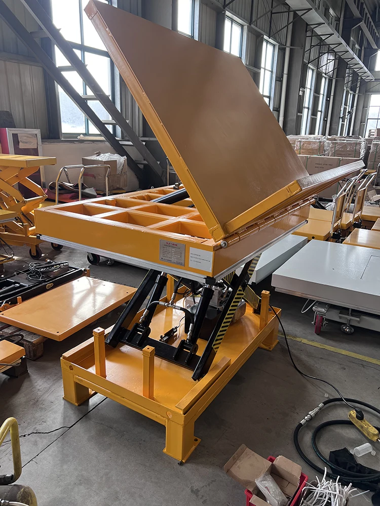 Lift & Tilt Scissor Tables / Tilting Lift Table - Buy Tilting Lift ...
