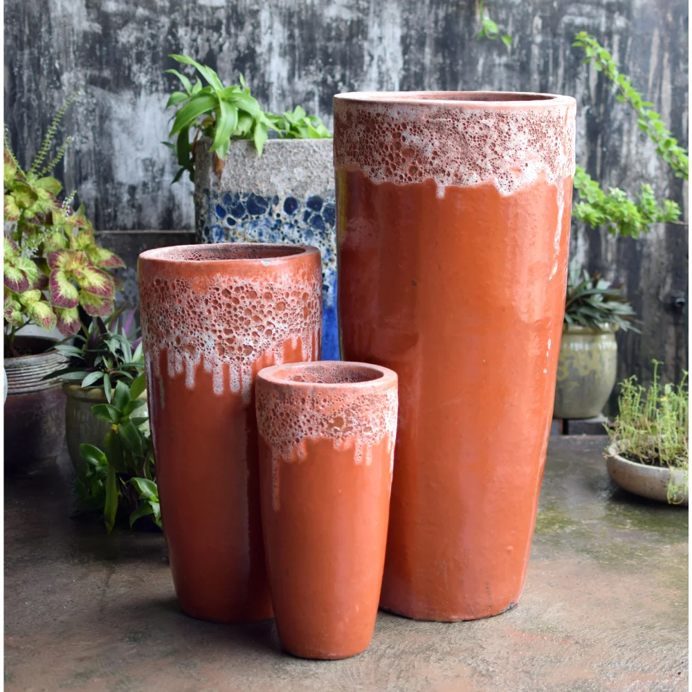 Go-1144 Vietnam Glazed Ceramic Pot Garden Outdoor Antique Flower ...