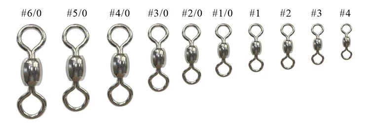 VIKETECH Crane Swivels - Durable Fishing Line Connectors