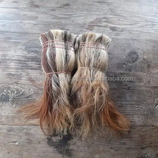 Cow And Buffalo Tail Hair Making For Brush Cattle Tail Hair\raw Indian ...