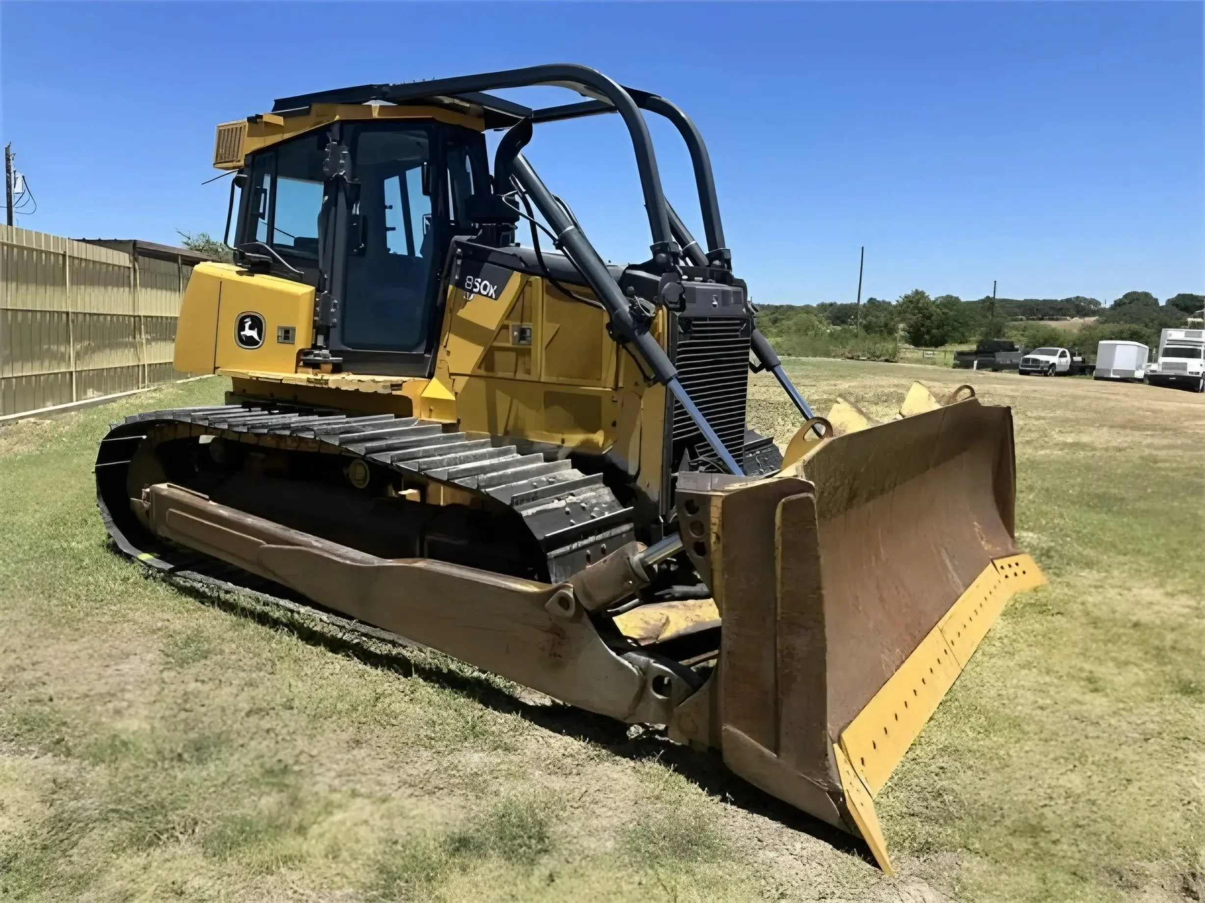 2014 Deere 850k Lgp Used Earthmoving Machinery Crawler Bulldozer Low ...