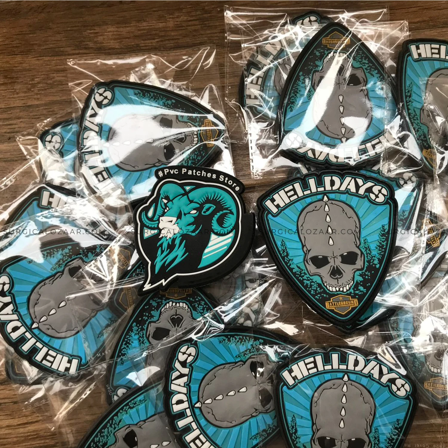 German Shepherd Muzzled Gsd Style Pvc Patch Embossed High Quality ...