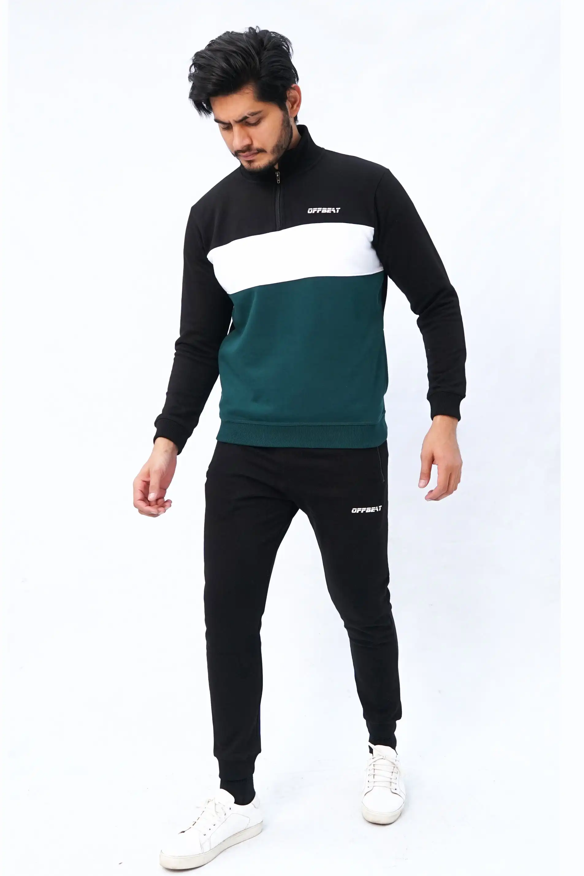 Premium Quality Summer Mens Tracksuit T-shirts Sport Shorts Striped Tee ...