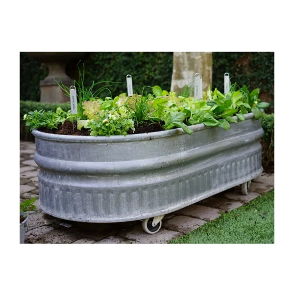 White Raised Garden Bed for Vegetables Latest Planter Box Patio Flower ...