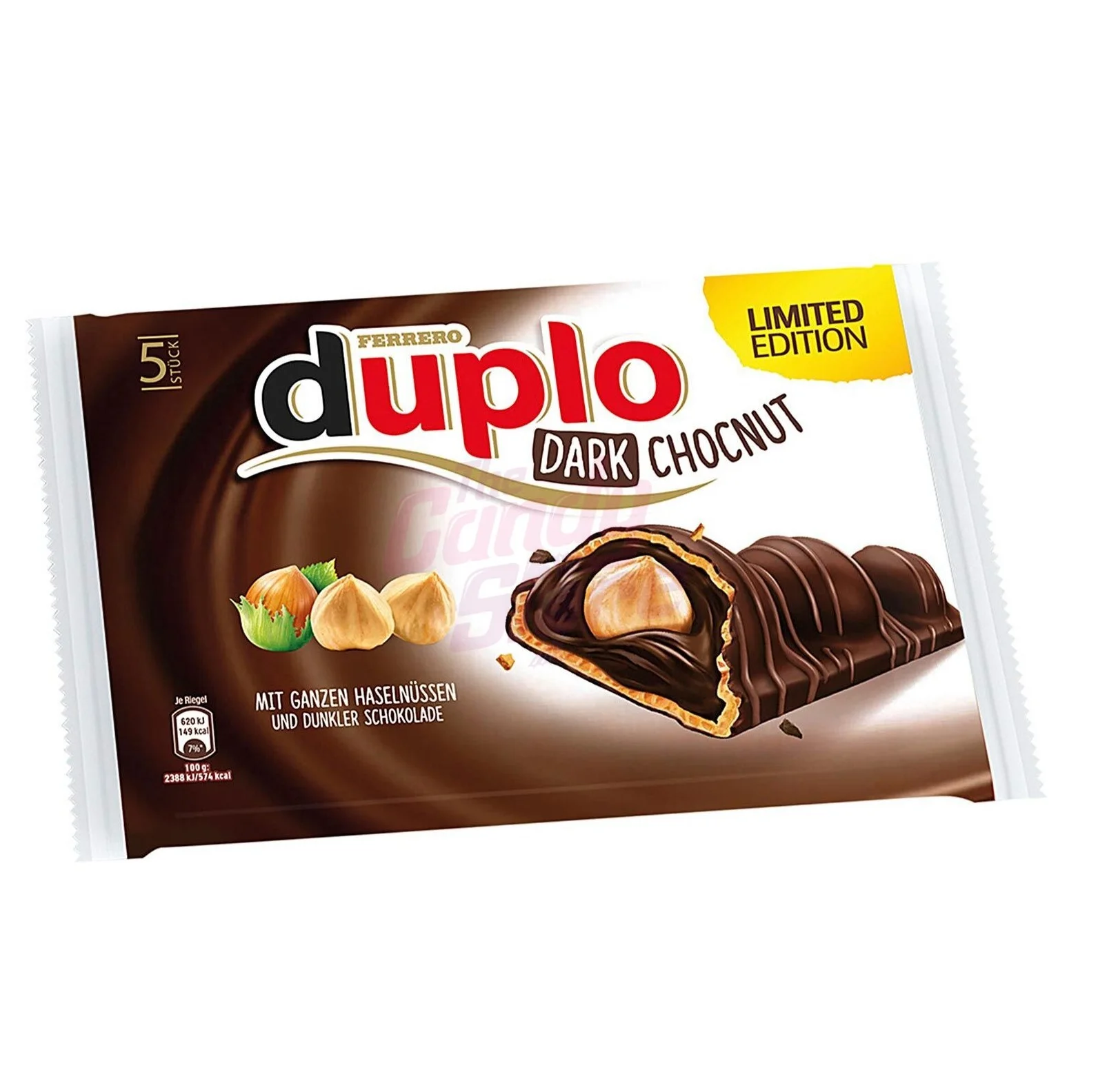 Ferrero Duplo Milk Chocolate Wafer Hazelnut Filling 24 Count - Buy ...