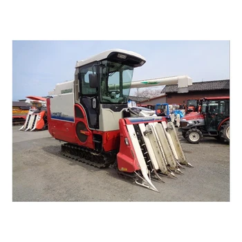 High Performance Japanese Machine Rice Half Feed Combine Harvester ...