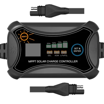 Helios Portable Mppt Solar Charge Controller Solar Intelligent 10a Mppt ...