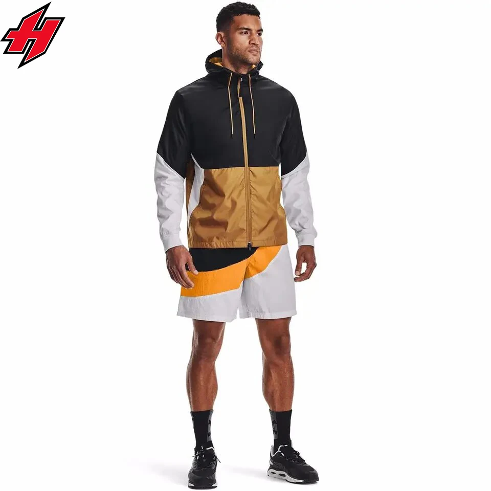 2023 Windbreaker Shorts And Jacket Set New Arrival Stylish Colorblock ...