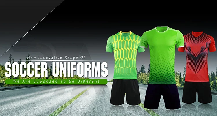 Sports Uniforms Soccer Jersey Drop Shipping Football Shirt Football Kit ...