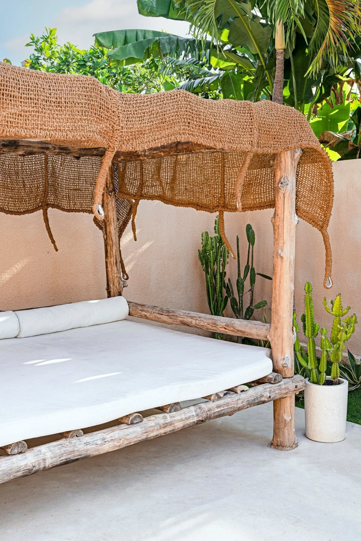 Cheap price coconut fiber shade sail for outdoor sunshading natural ...