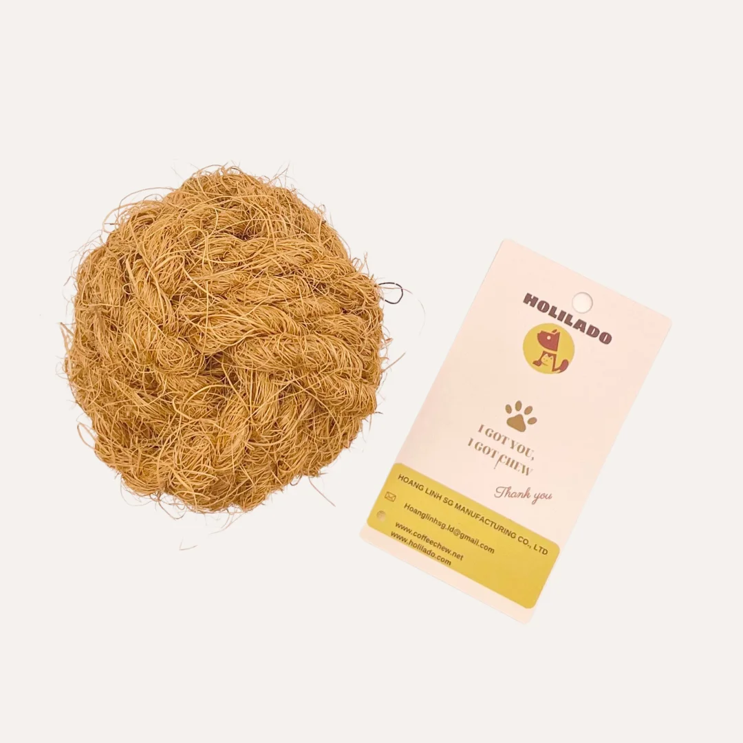 Factory Chewing Rope From Coconut Husk/natural Coconut Chew Rope For ...