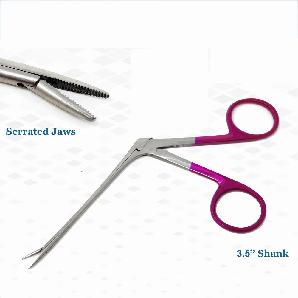 High Quality Alligator Forceps Serrated Jaw With Color Coated Stainless ...