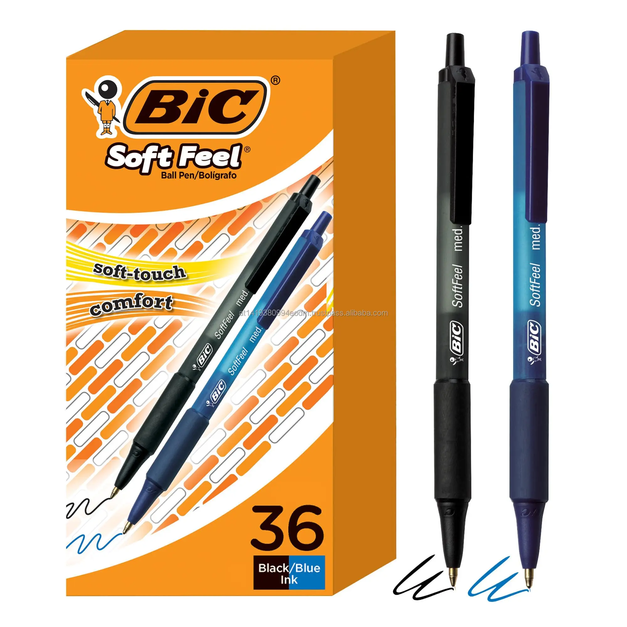 BIC Ballpoint Pens with Custom Logo - Reliable Writing