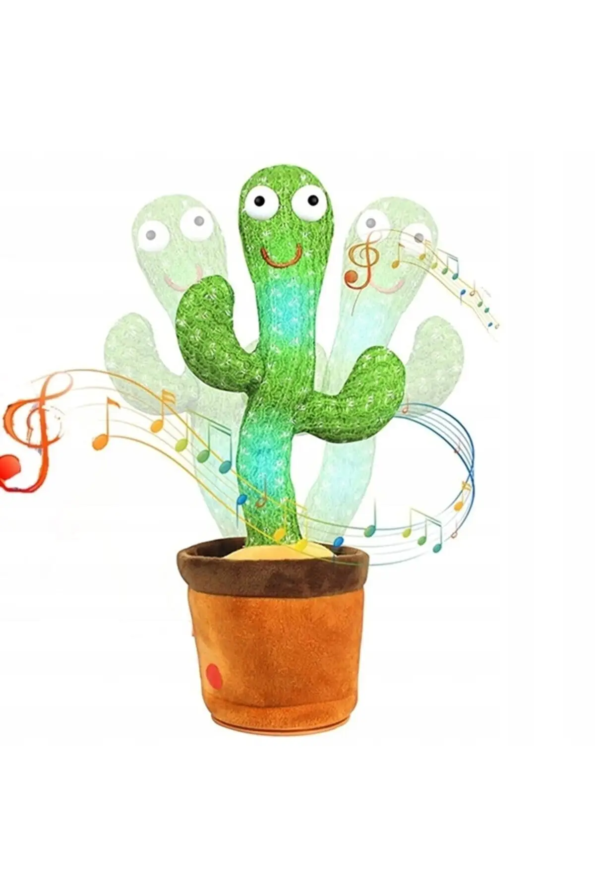 Talking,Dancing,Light,Music,Soundrechargeable Crazy Cactus Plush Toy ...