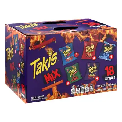 Top Quality Takis Rolled Tortilla Chips - Fuego Hot Chili And Lime ...