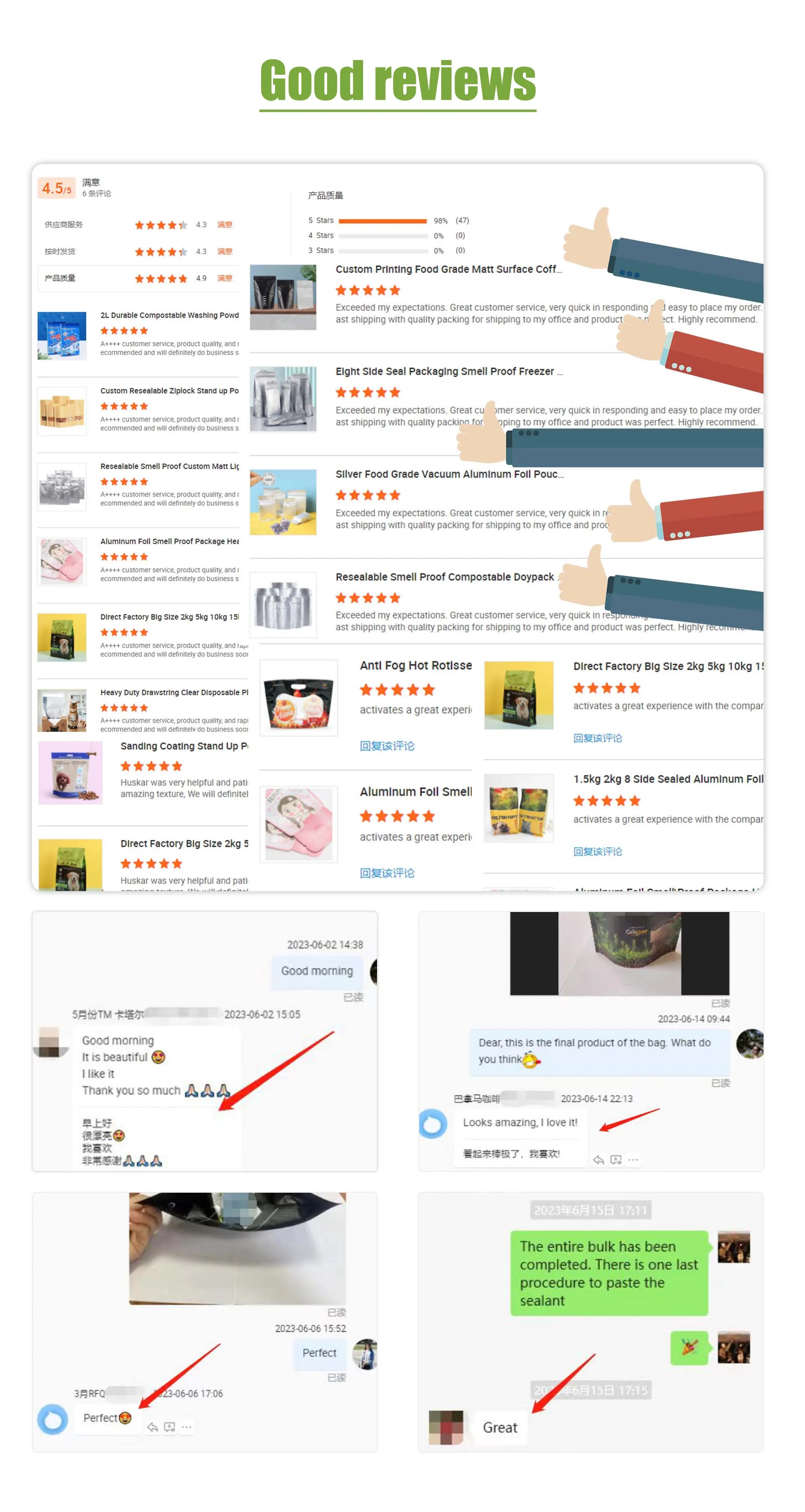 Wholesale Custom Printing Water Proof Potting Soil Mix Packaging