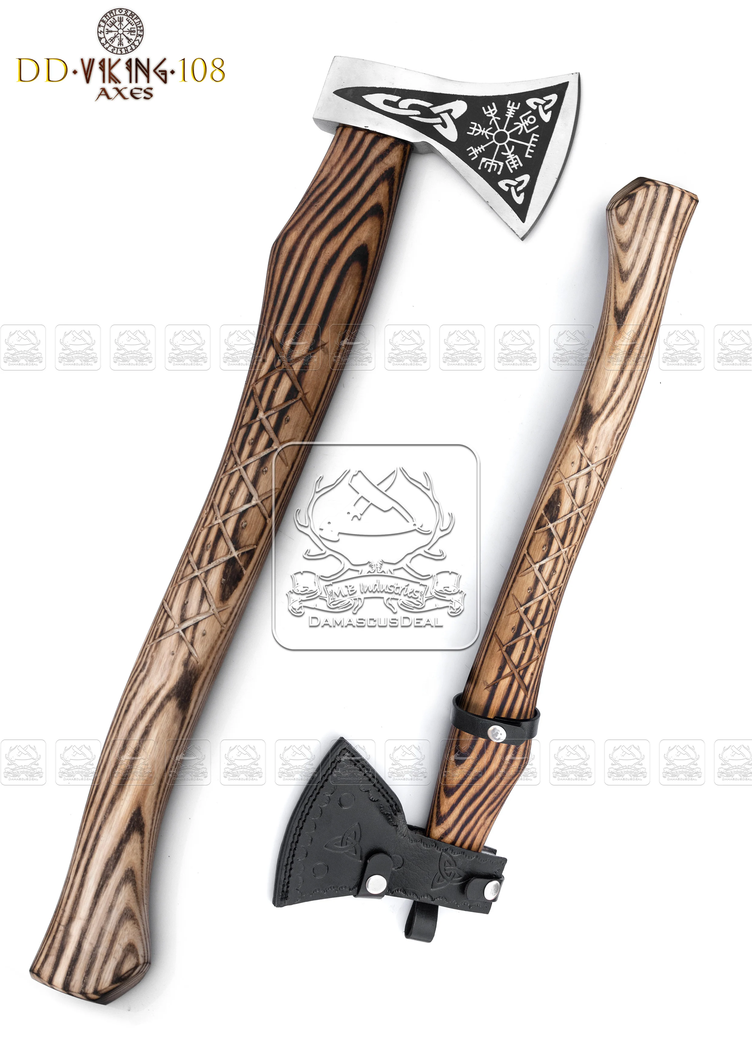 Hand Forged Viking Axe DD-VikingAxe-105 Northmen Tomahawk Viking Style ...